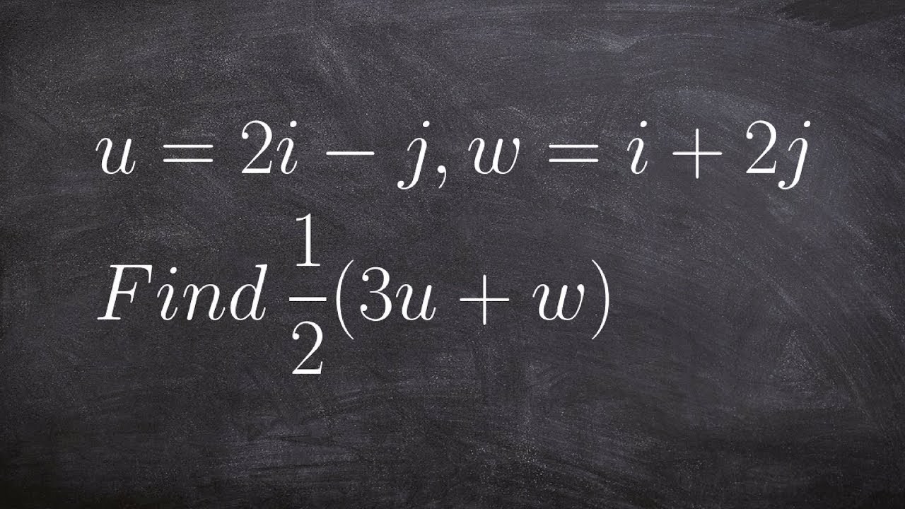 Graphing And Determine The Resultant Vector Of Two Vectors Maths Science